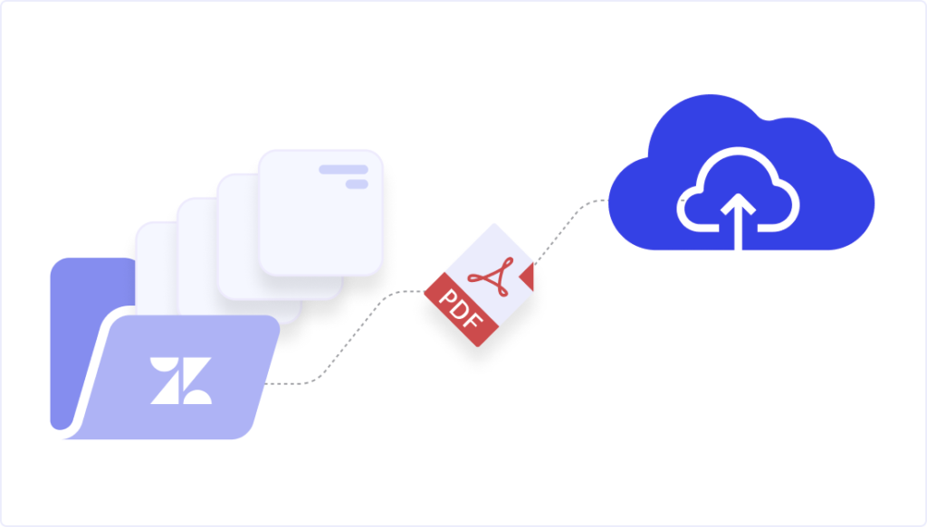 Export Tickets From Zendesk As Pdf Archive Reduce Storage